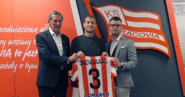 Andreas Skovgaard nowym zawodnikiem Cracovii! | Cracovia