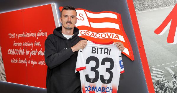 Eneo Bitri wypożyczony do Cracovii! | Cracovia